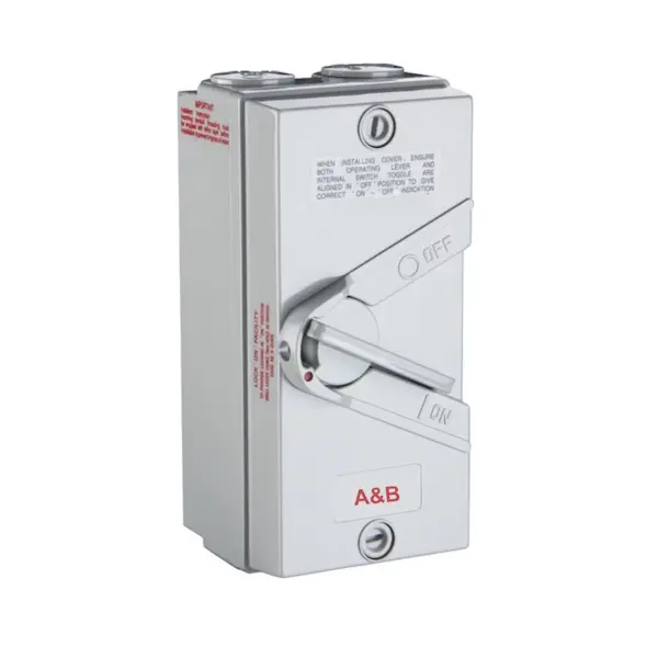 AC Isolator, A&B 35A, 3 Pole | Australian Solar Supplies Pty Ltd